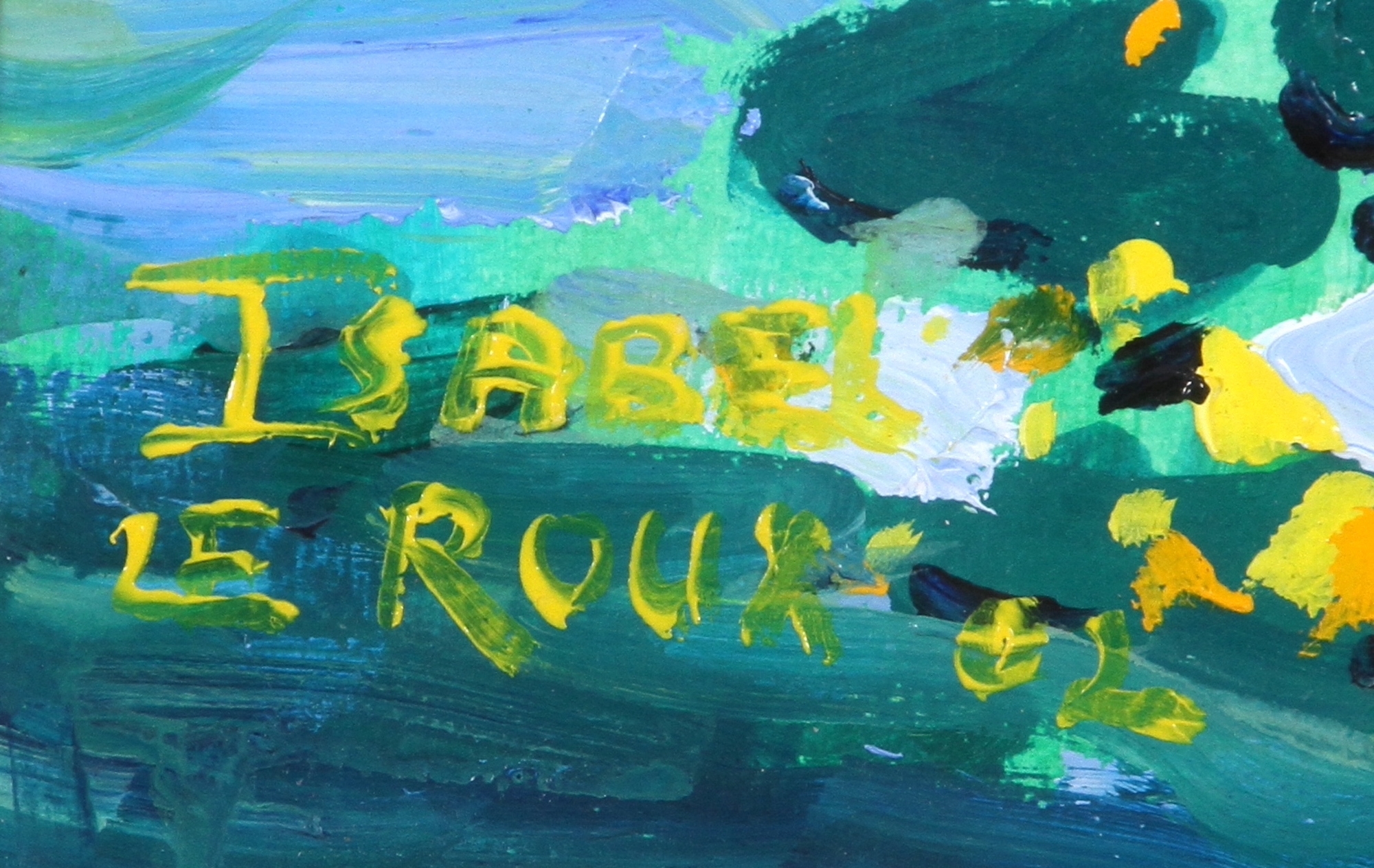 Isabel le Roux | TREE NEXT TO THE RIVER | MutualArt