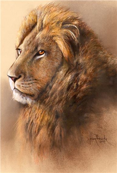 Joan Beuche | AFRICAN LION (2020) | MutualArt