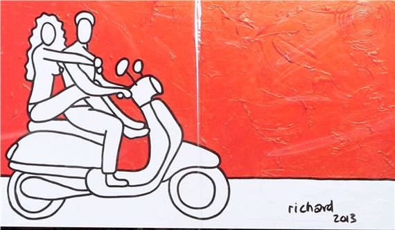 Richard Scott | Richard Scott Exhibition Poster JOYRIDE | MutualArt