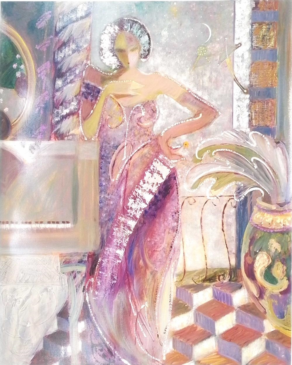 Mahmoud Sabzi | Mahmood Sabzi Limited Edition Giclee On Canvas | MutualArt