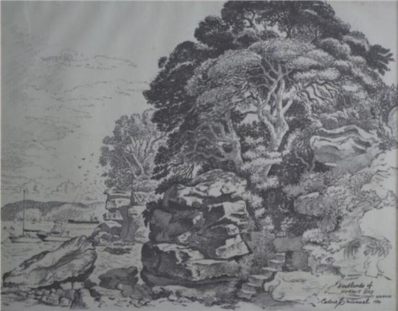 Cedric Emanuel | Headlands of Hermit Bay | MutualArt