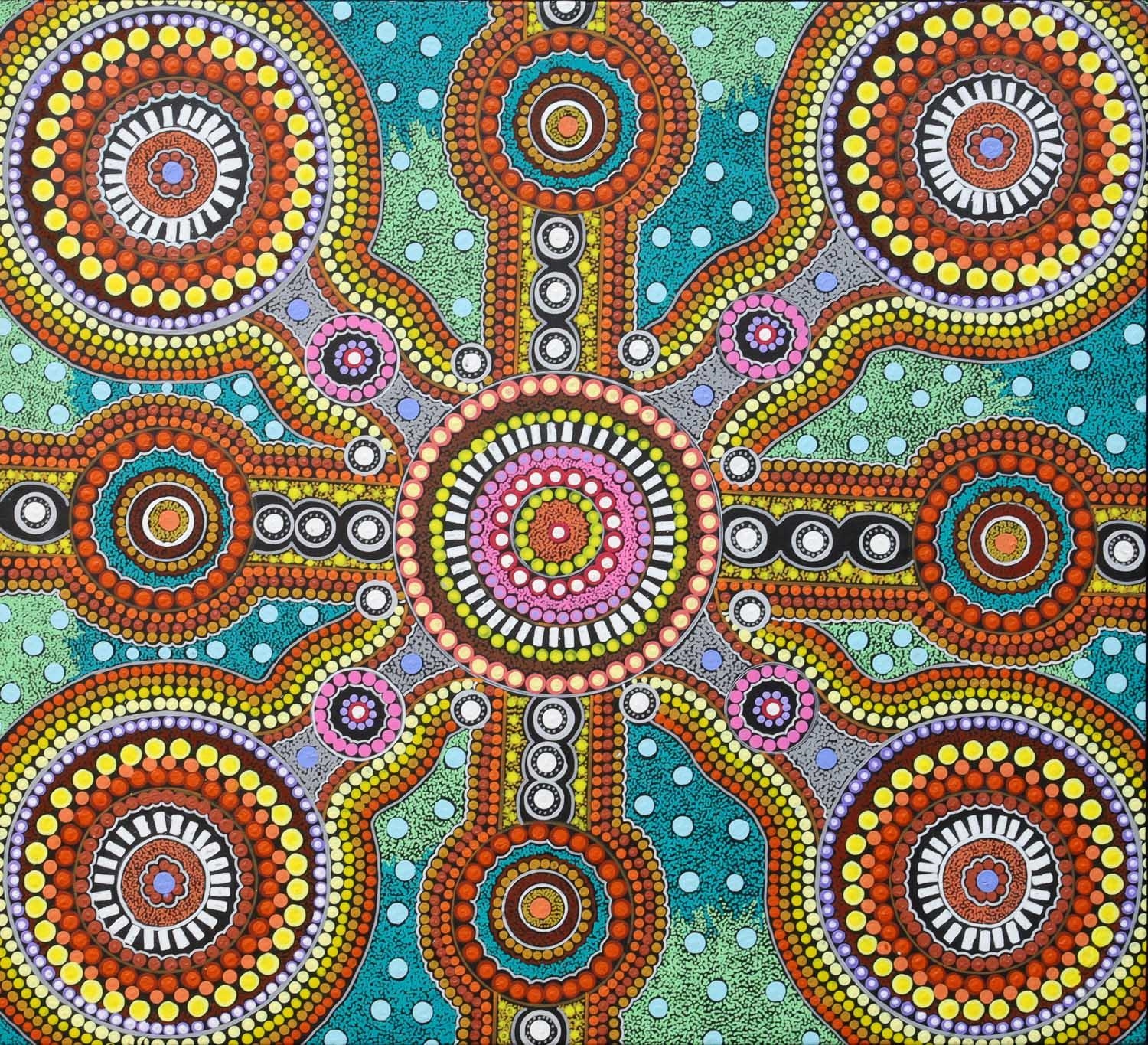 Mary Webb | Body Paint Ceremony (2023) | MutualArt