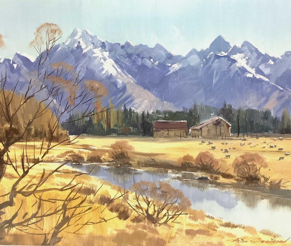Aston Greathead | Aston Greathead Oil On Board | MutualArt