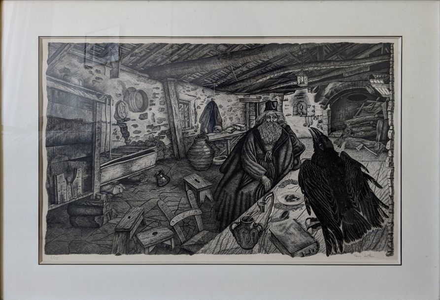 Jean Baptiste Tavy Notton | PIC-VERT - VIEIL ALCHIMISTE | MutualArt