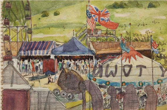 Peter Clapham Sheppard | Sketch of “Fair for Britain” | MutualArt