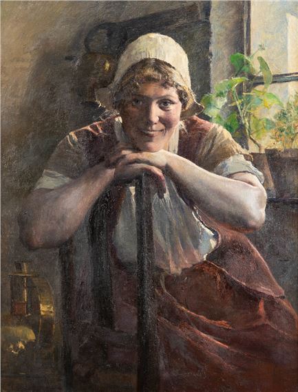 Alouis Boudry | Portrait of a lady | MutualArt