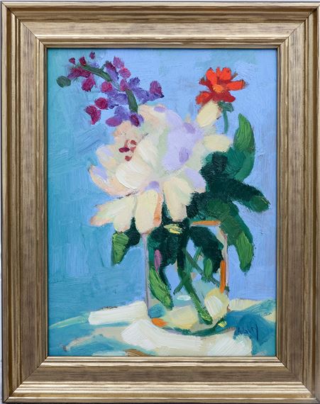 Al Gury | Still Life With Peonies | MutualArt