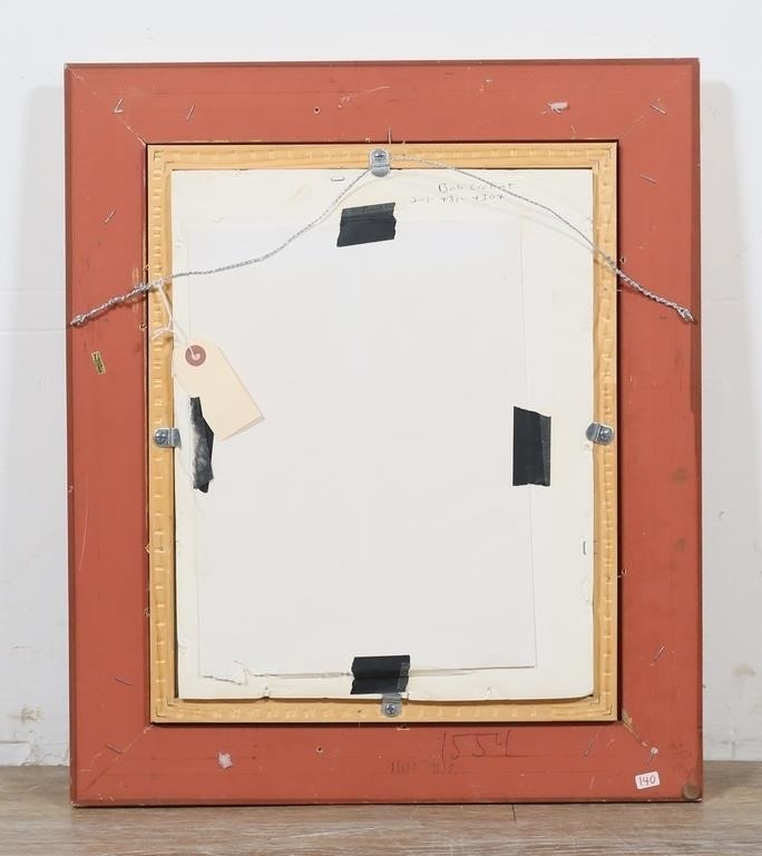 Robert Crofut | Bob Crofut Mixed Media Native American Woman | MutualArt