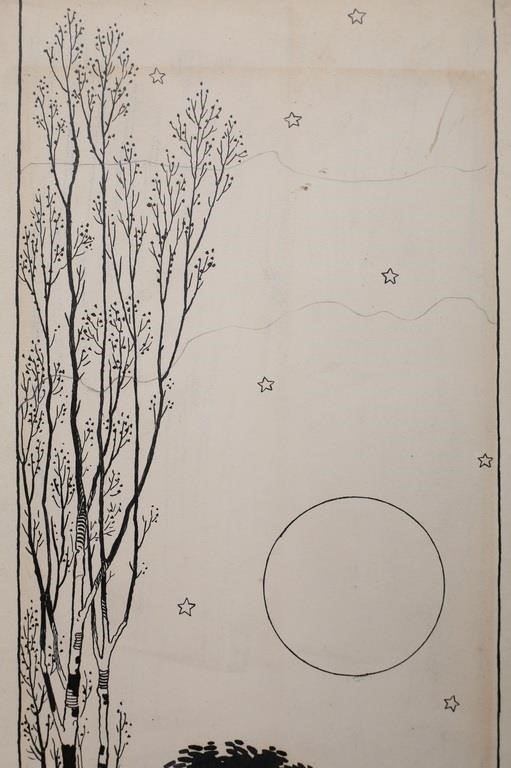 Harrison Cady | Harrison Cady Illustration Baby Possum | MutualArt