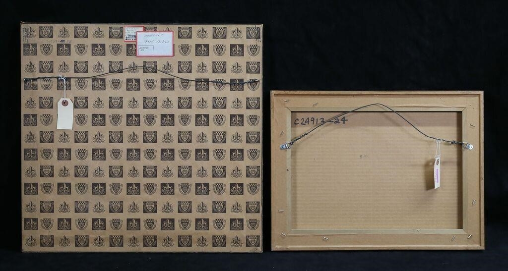 Arthur B. Singer | Arthur Singer 2 Tempera Paintings Ducks | MutualArt