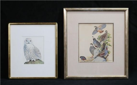 Arthur B. Singer | 2 Arthur Singer Ornithological Tempera Paintings ...