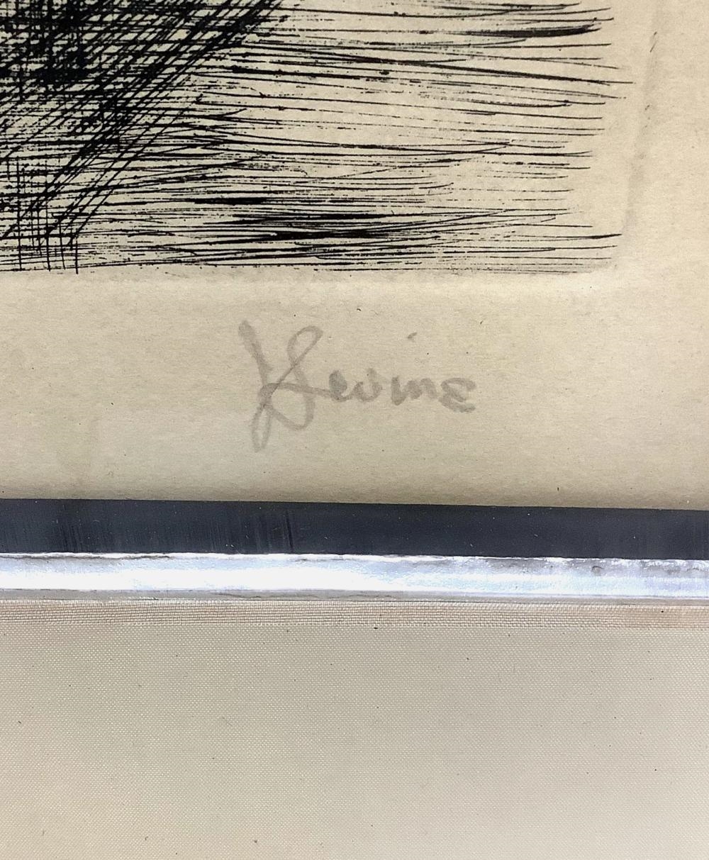 Jack Levine | Jack Levine Signed & Numbered Etching On Paper | MutualArt