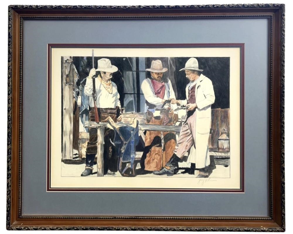 Gary Johnson | Signed Gary Johnson Colored Pencil Drawing | MutualArt