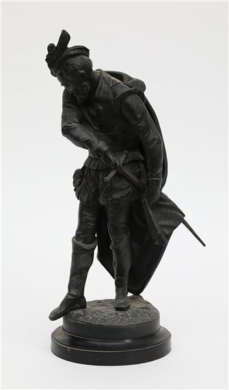 French School, 19th Century | A Tall French 19th century spelter figure ...