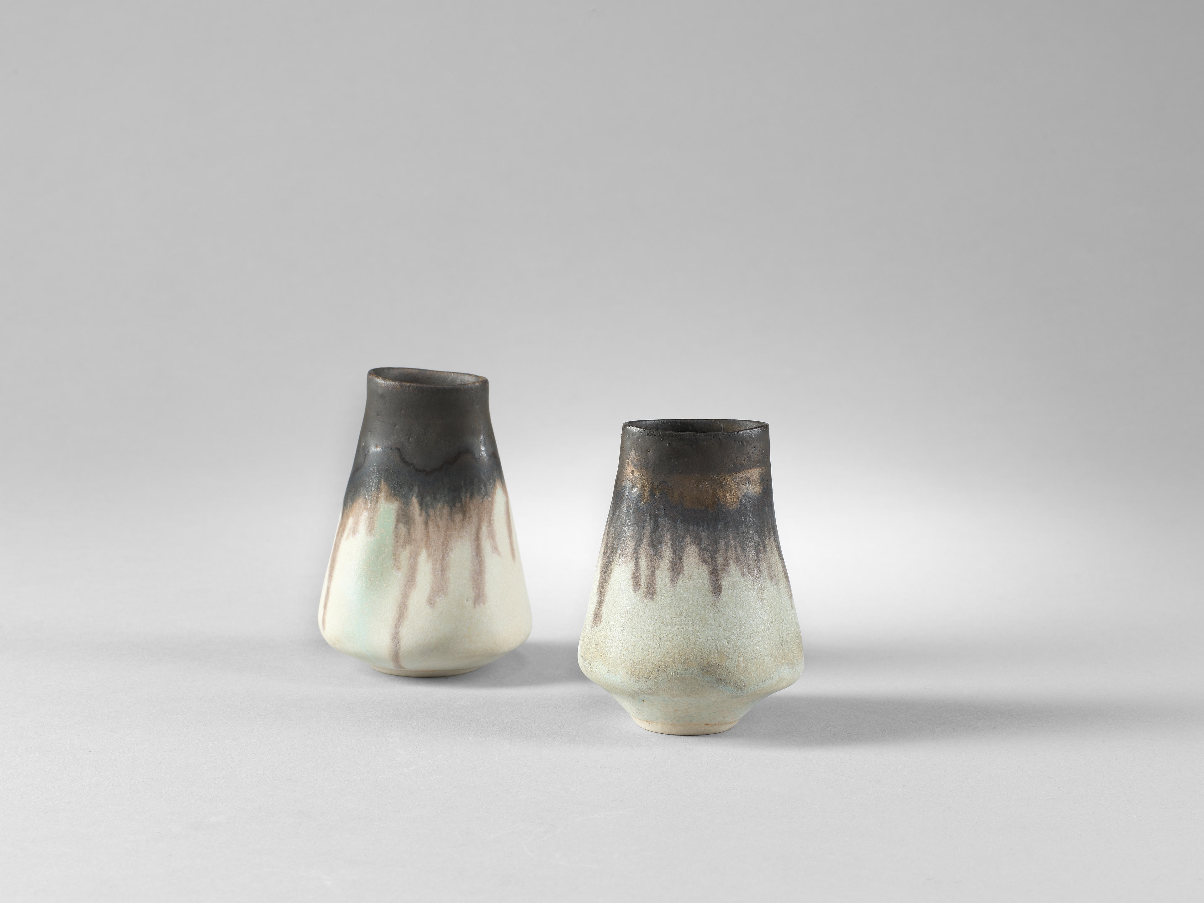 Lucie Rie | Two small vases, circa 1975 (Circa 1975) | MutualArt