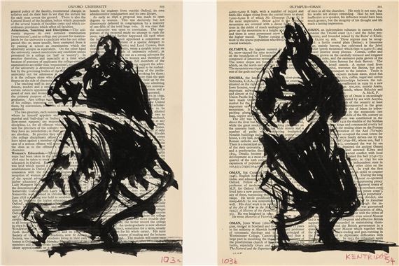 William Kentridge | Drawing for Sybil (Oxford University, Olympus ...