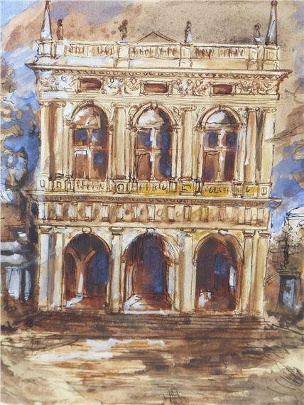 John Piper | CLASSICAL BUILDING FACADE | MutualArt