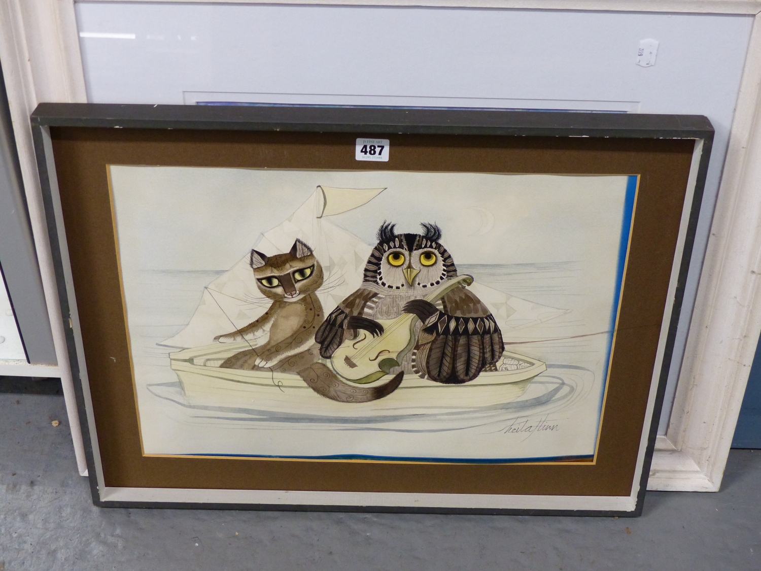 Sheila Flinn | THE OWL AND THE PUSSYCAT | MutualArt