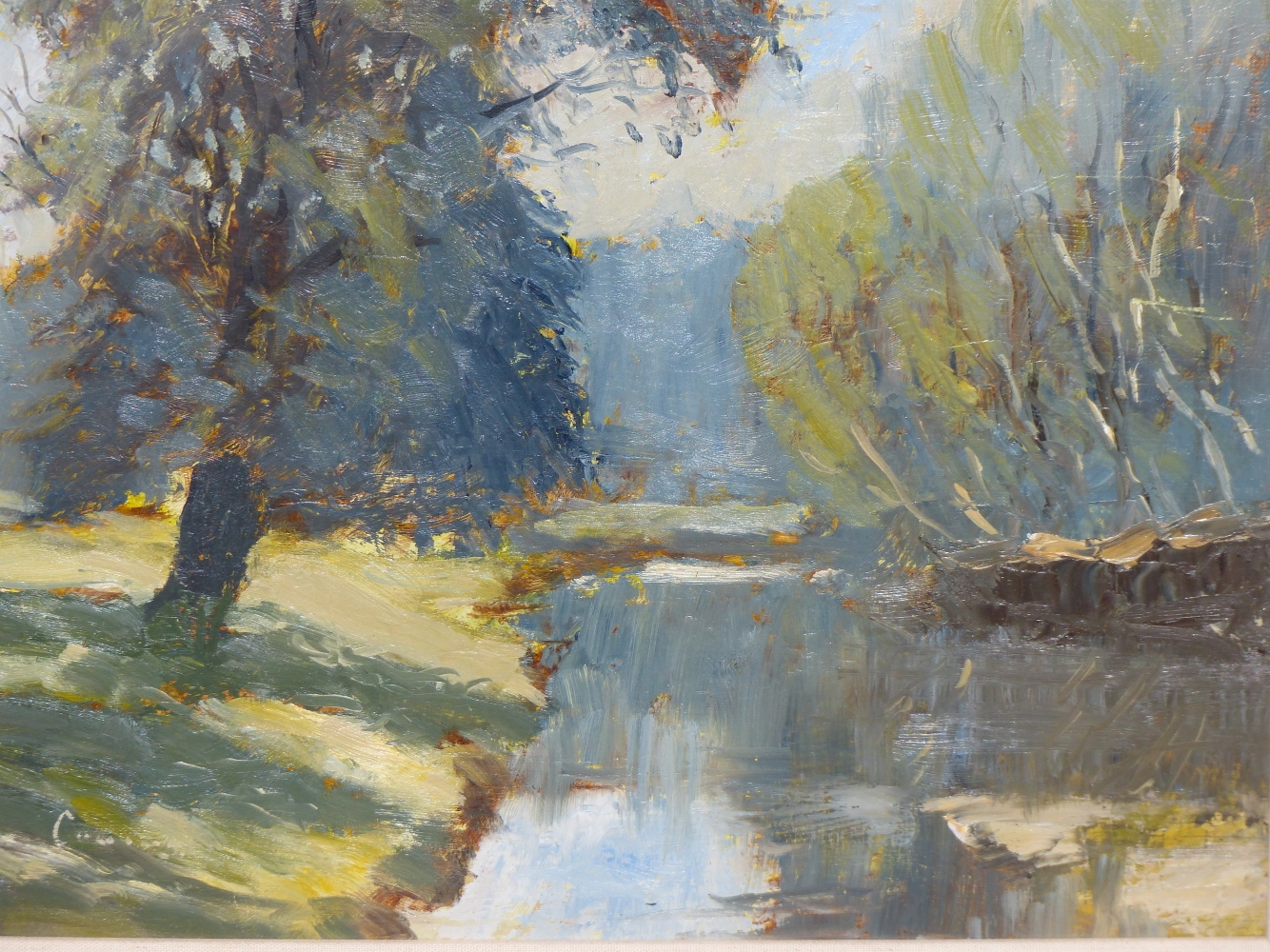 Fred Cuming | SUNLIT RIVER LANDSCAPE | MutualArt
