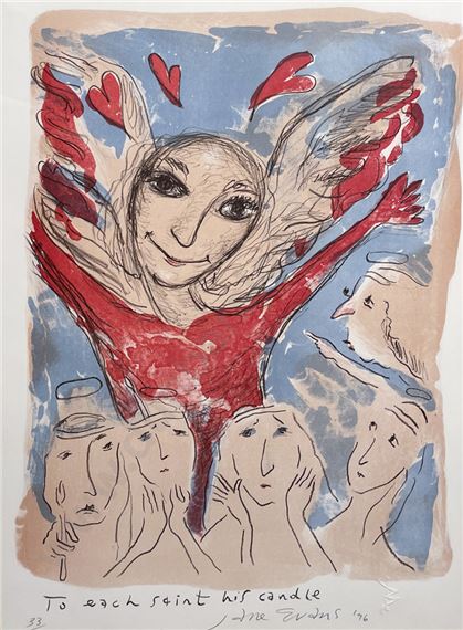 Jane Evans | Jane Evans (1946 - 2012) - To Each Saint His Candle (1996 ...