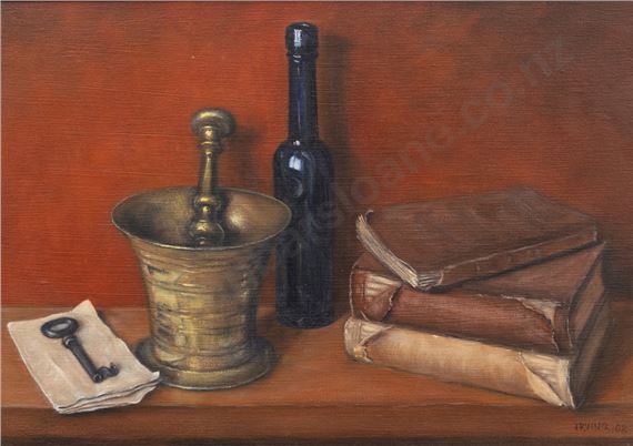 James Irving | James Irving - Still Life with Mortar & Pestle (2 ...