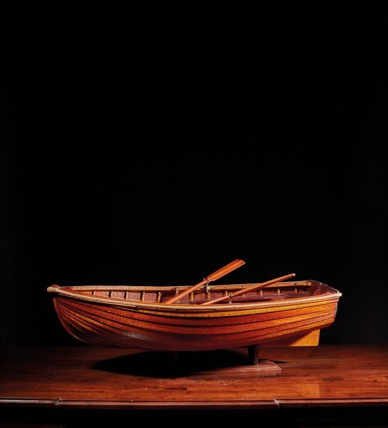French School, 20th Century | Maquette de canot ou d'annexe à rames ...
