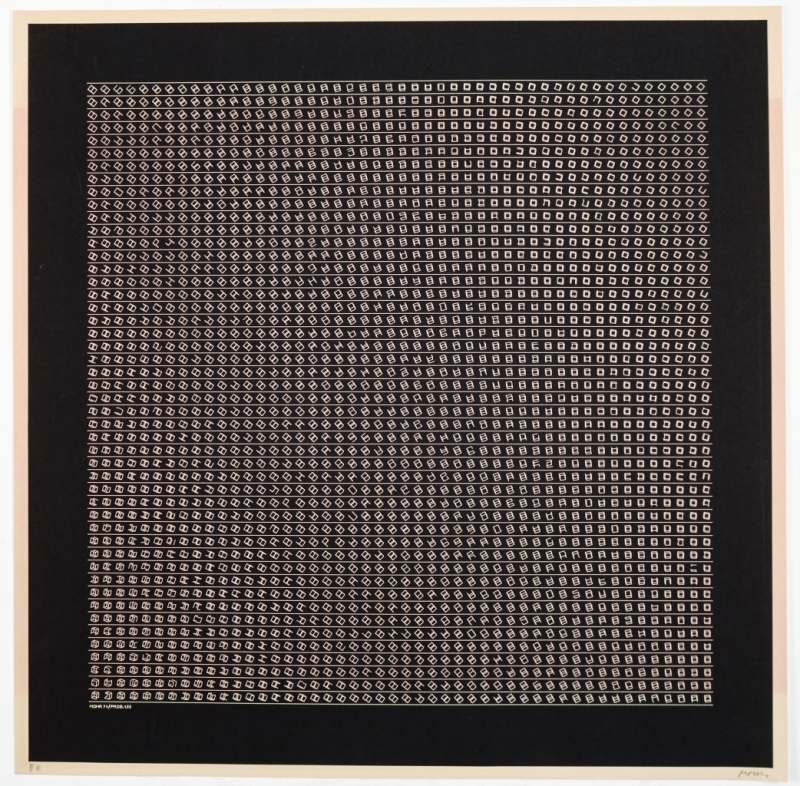Manfred Mohr | PR06.155, 1974 (1974) | MutualArt