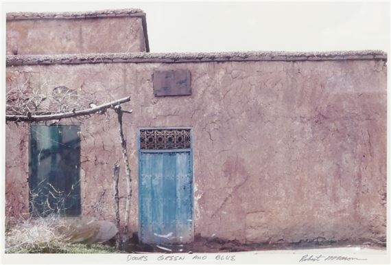 Robert Mason | Robert Mason ''Doors Green & Blue'' Color Photograph ...