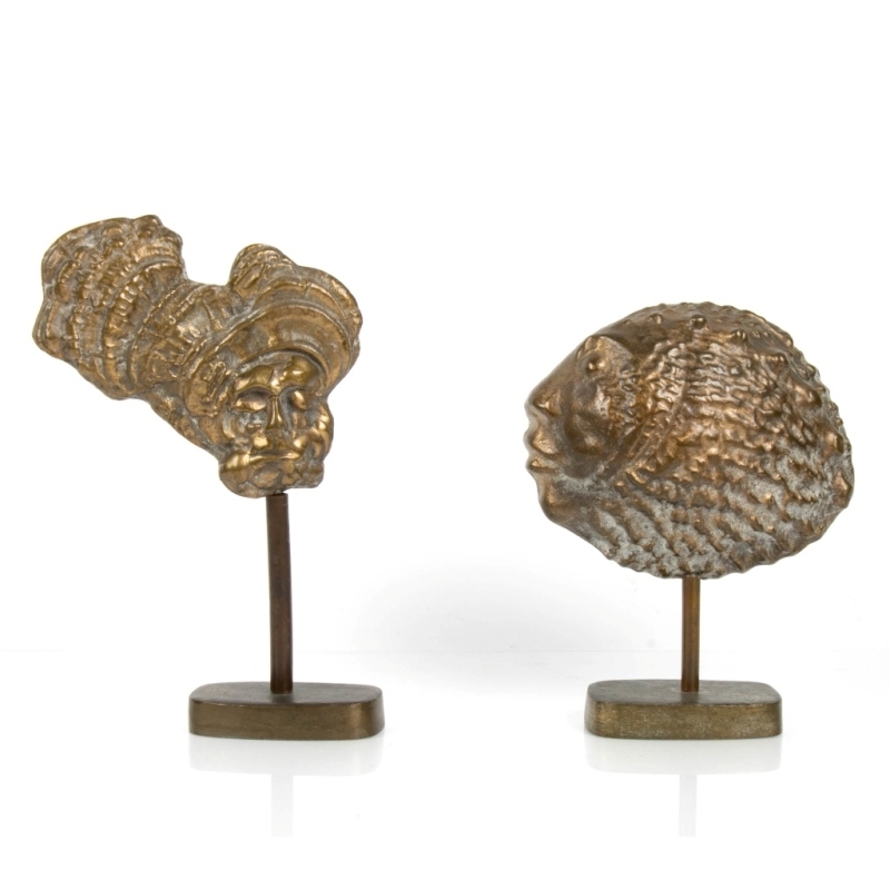 Charles Delporte | Mask and fish | MutualArt