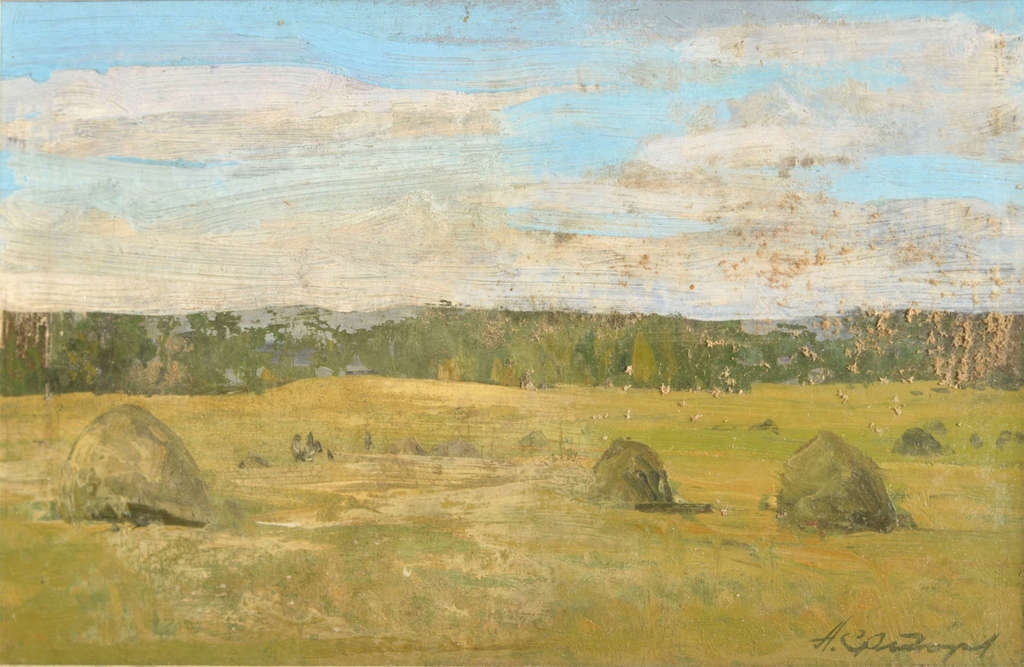 Aleksejs Fjodorovs | Haystacks (20th Century) | MutualArt