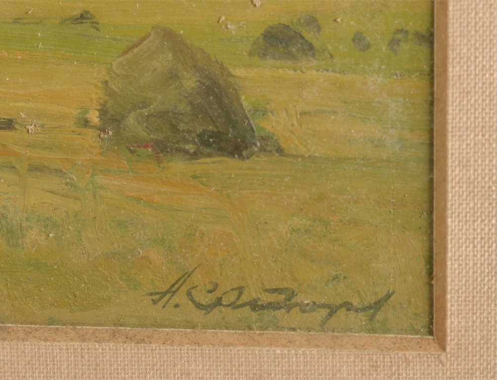 Aleksejs Fjodorovs | Haystacks (20th Century) | MutualArt