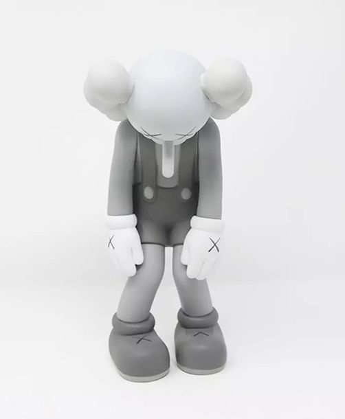 KAWS | SMALL LIE Vinyl sculpture 28x6cm | MutualArt