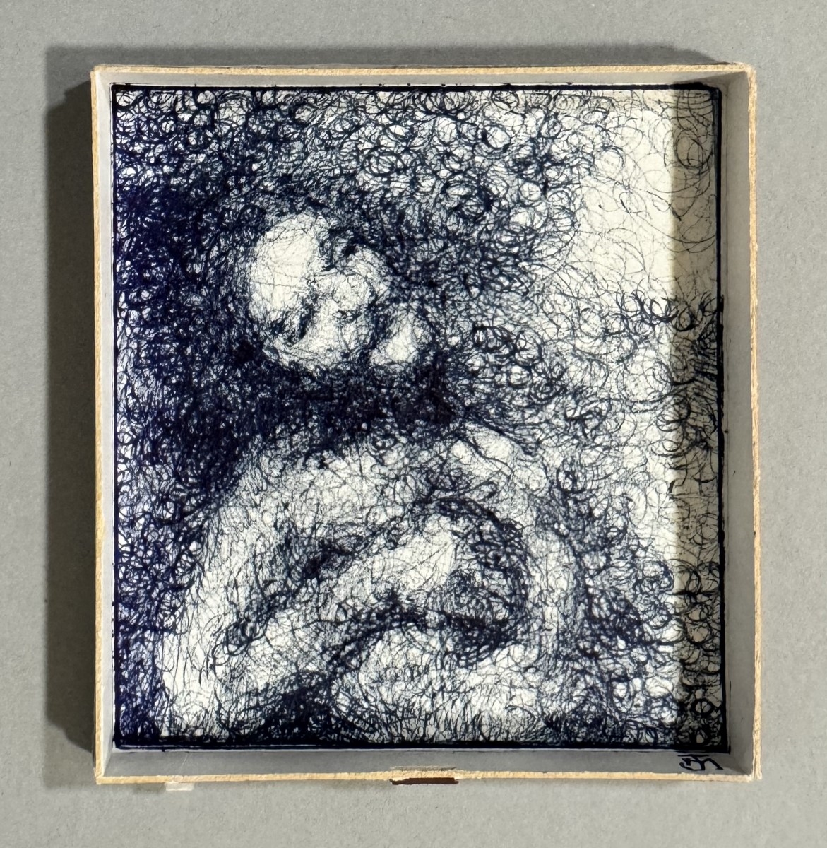 Johan Van Mullem | Drawing of a moving character | MutualArt