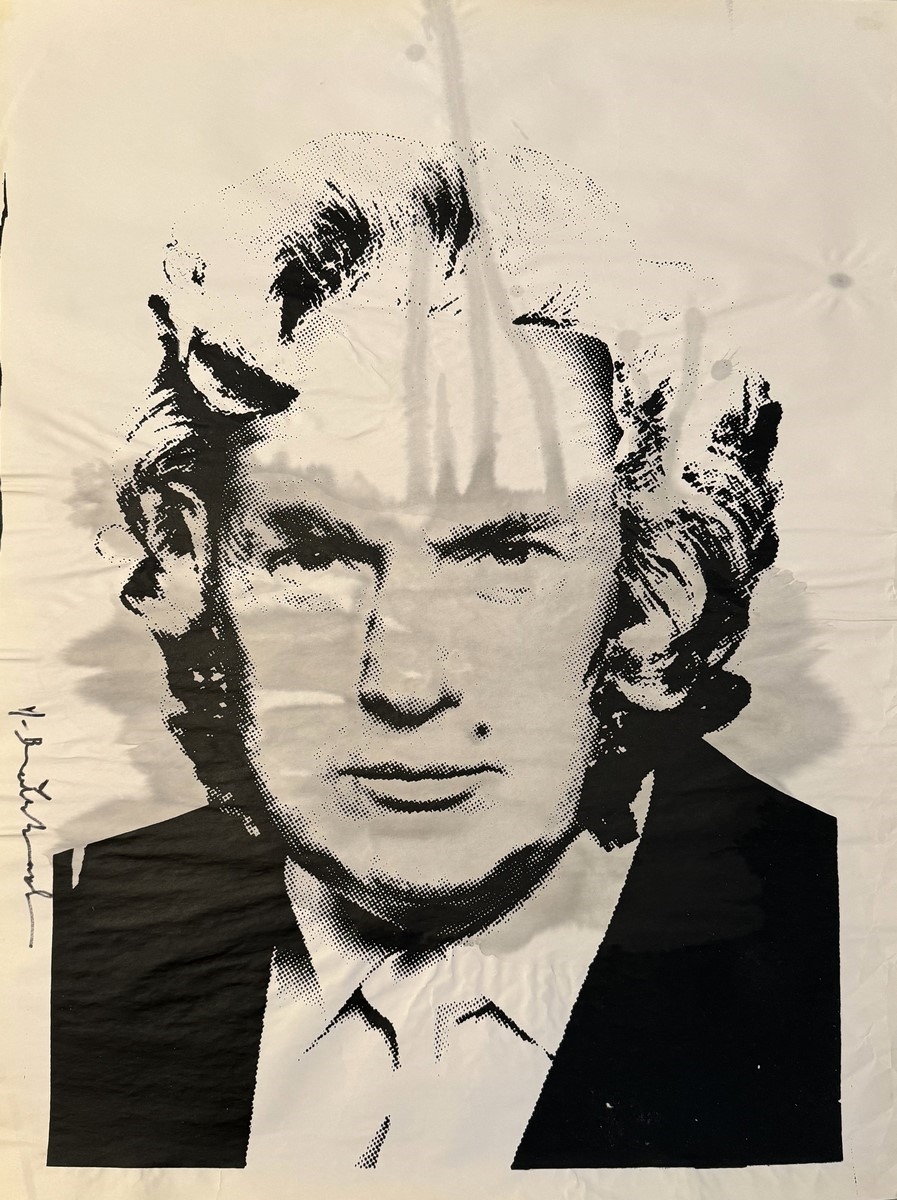 Mr. Brainwash | Monotype, screenprint in black on paper | MutualArt