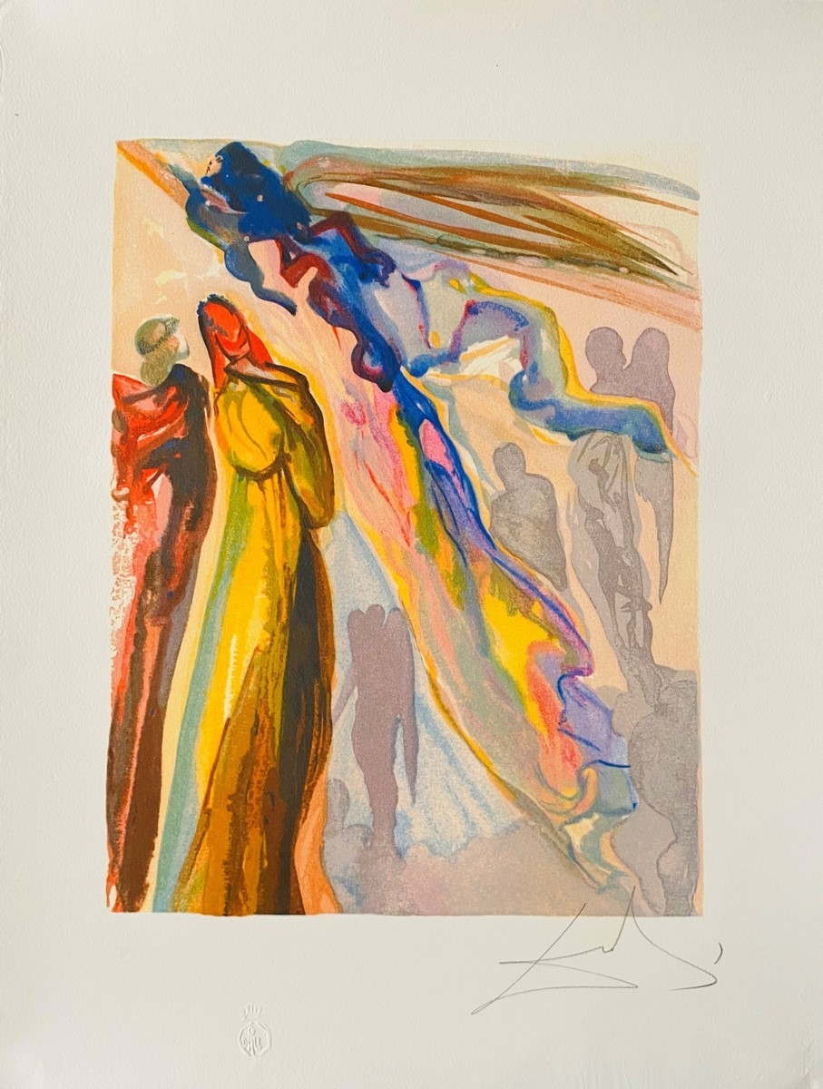 Salvador Dalí | Woodcut in colors on Rives vellum. Signed in pencil ...