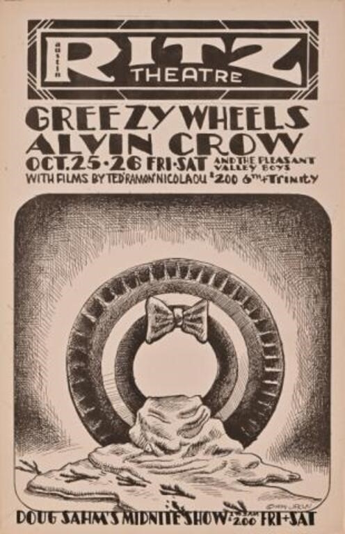 Jim Franklin | AWHQ Greezy Wheels Handbill | MutualArt
