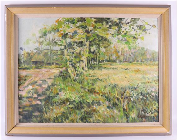 Cornelis Teunis van Loenen | Drents landscape | MutualArt