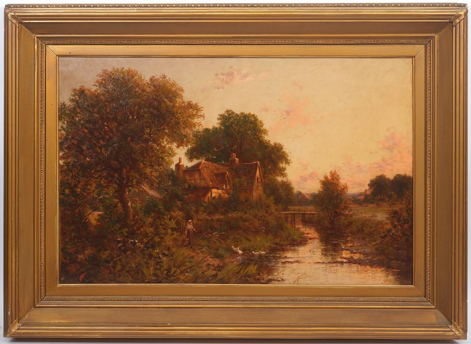 Henry Maidment | Pastoral landscape scene | MutualArt