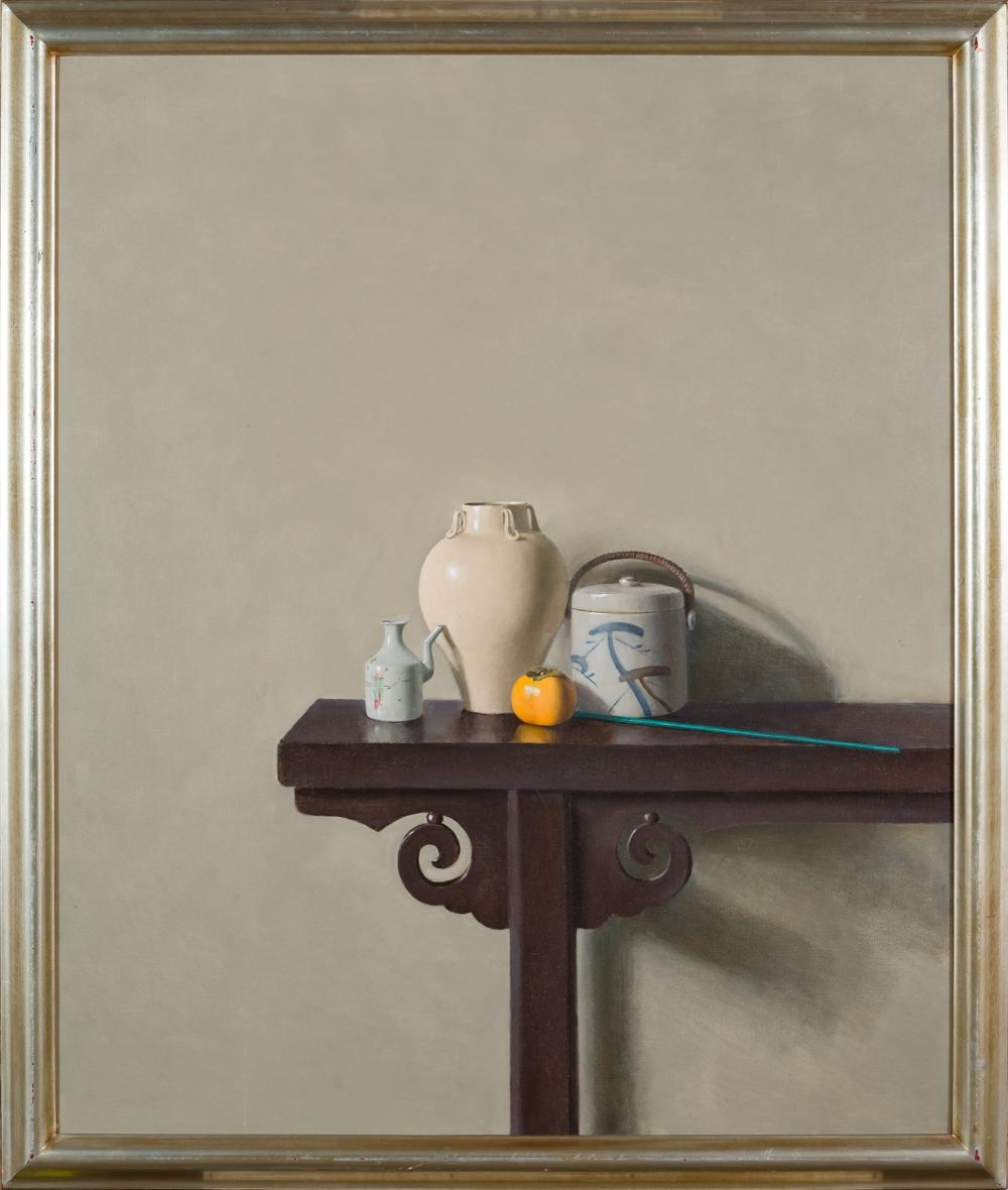 Raymond Han | Orientalia and Persimmon, 1998 (1998) | MutualArt