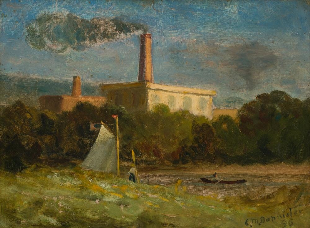 Edward Mitchell Bannister | The Mill in Knightsville, 1896 (1896 ...