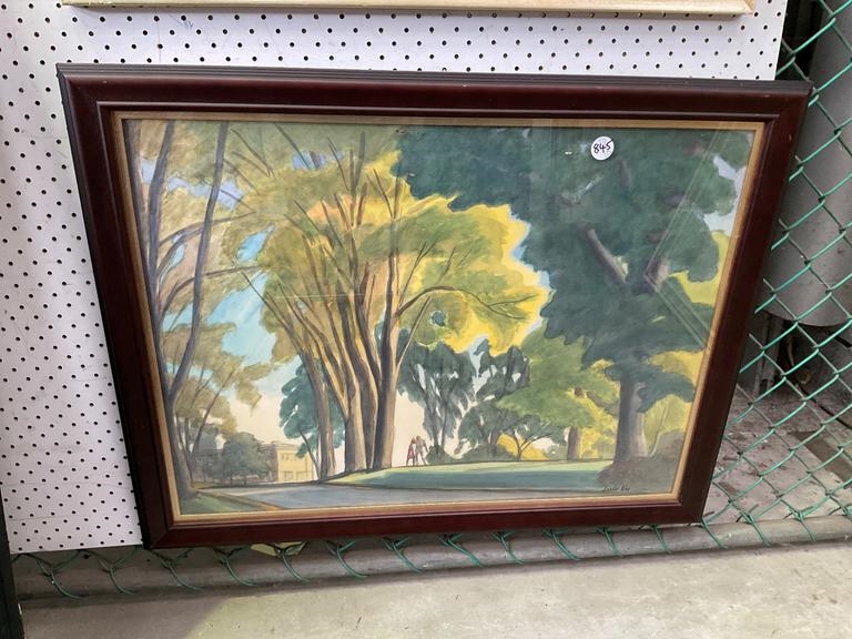 Leslie Kay | LESLIE KAY WATERCOLOUR - SIGNED LOWER RIGHT | MutualArt