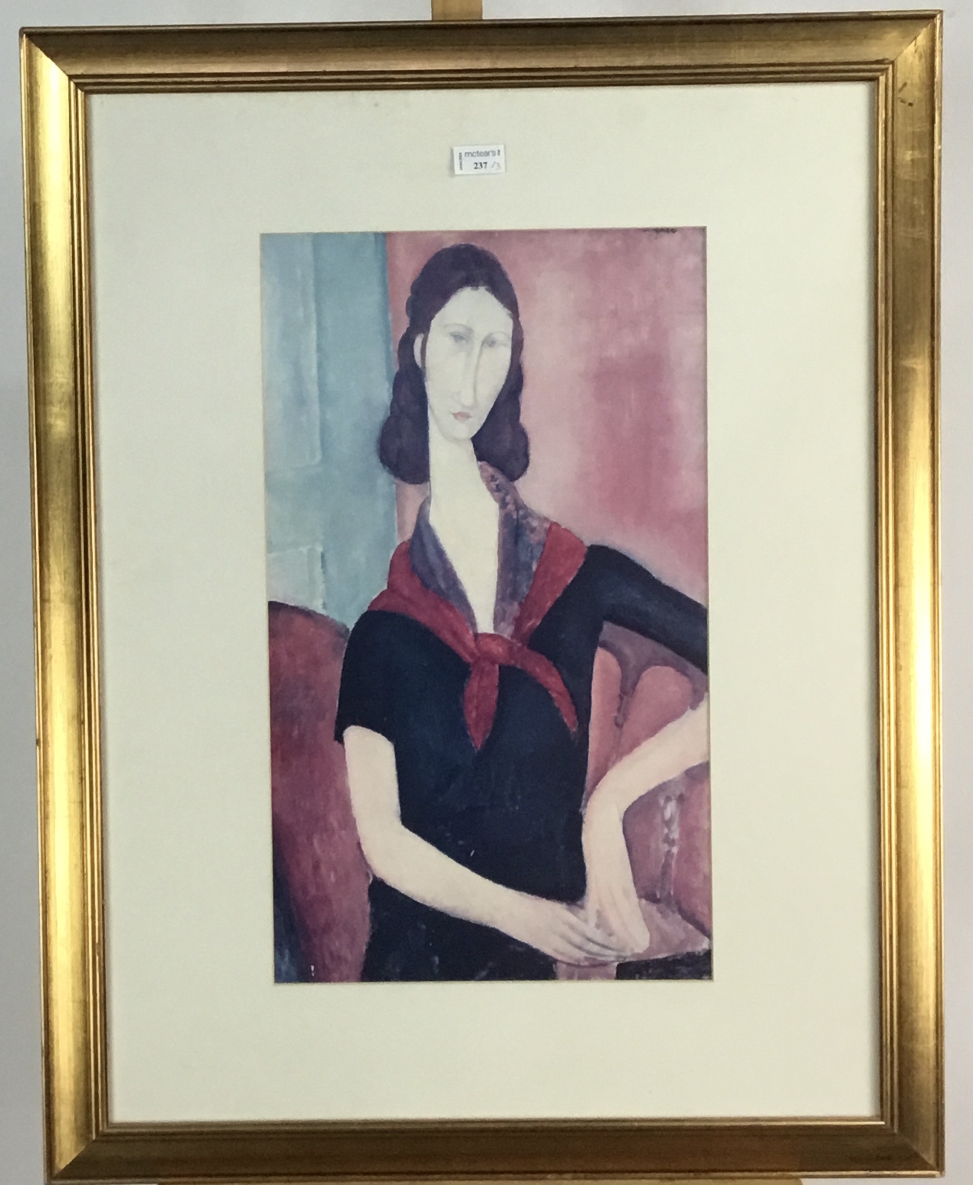 Amedeo Modigliani | Portrait d'homme | MutualArt
