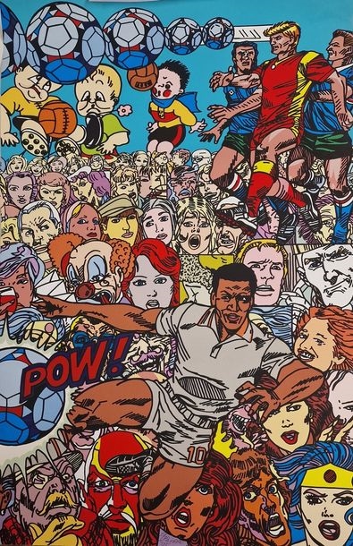 Gudmundur Gudmundsson | ERRO (1932) ESTAMPE 1998 Signed and numbered 15 ...