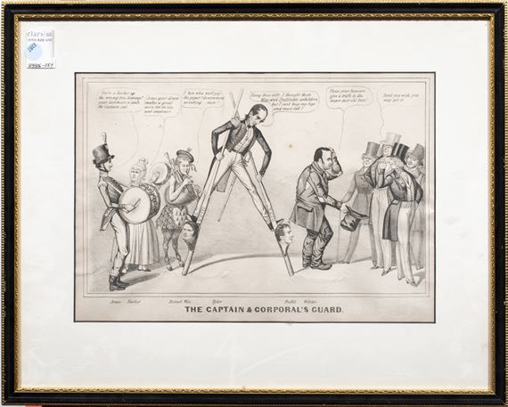 Henry Robinson | The Captain and Corporal's Guard (1841) | MutualArt