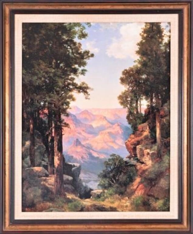 Thomas Moran | Grand Canyon landscape (1912) | MutualArt