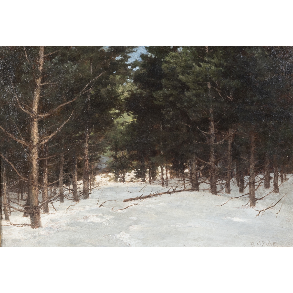 Robert M. Decker | Evergreen Forest | MutualArt