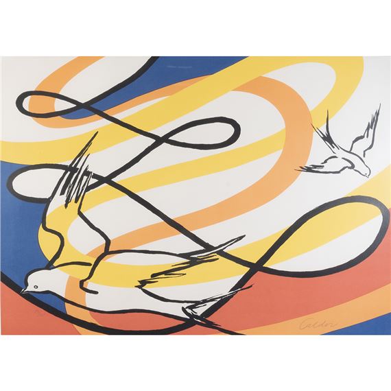 Alexander Calder | Birds in Flight | MutualArt