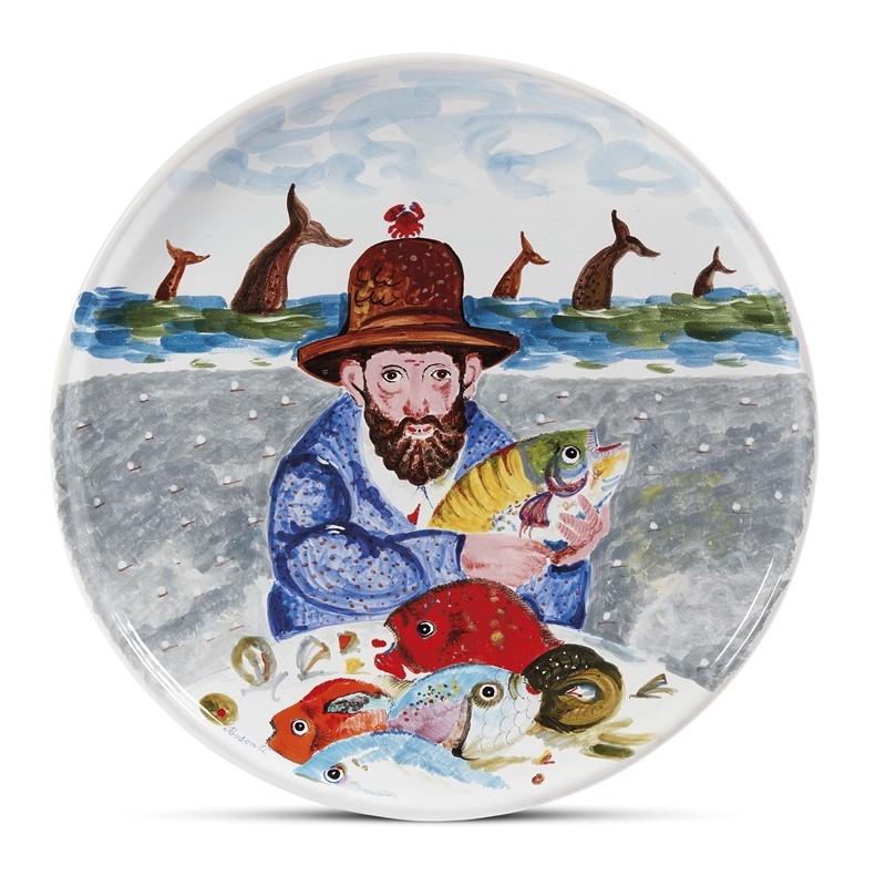 Antonio Possenti | Spiaggia con balene | MutualArt