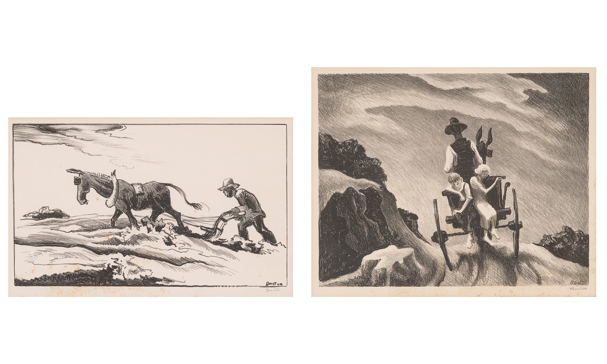 Thomas Hart Benton‏ | The Race (1942) | MutualArt