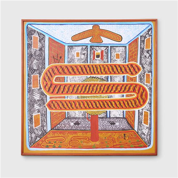 Trevor Nickolls | Dream Time - Machine Time, 1988 (1988) | MutualArt